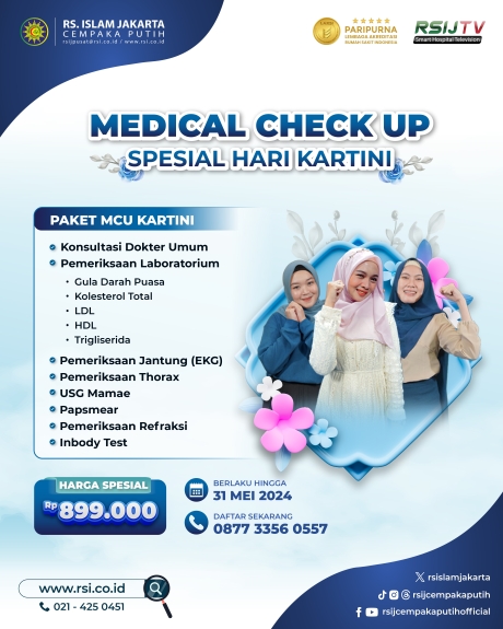 Rumah Sakit Islam Jakarta Cempaka Putih - Medical Check Up Spesial Hari ...