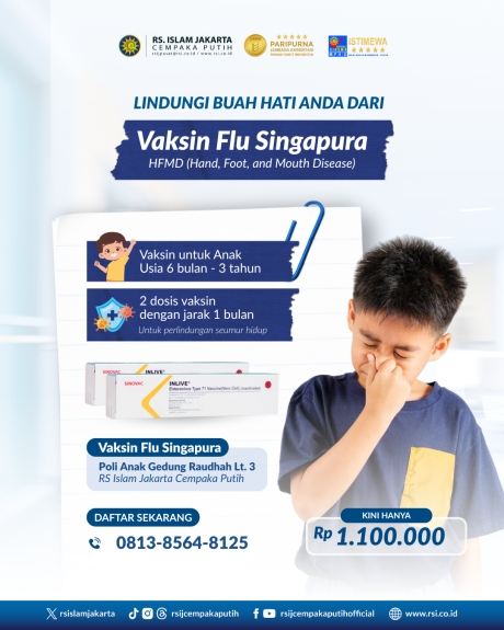 Rumah Sakit Islam Jakarta Cempaka Putih - Lindungi Buah Hati dari Flu ...